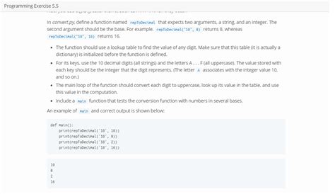 solved python programming exercise 5 5 in convert py