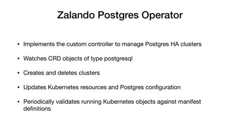 postgresql and kubernetes dbaas without a vendor lock