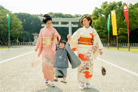 家族そろって凛とした着物姿が美しい！男の子と女の子の七五三の撮影｜ourphoto [アワーフォト]