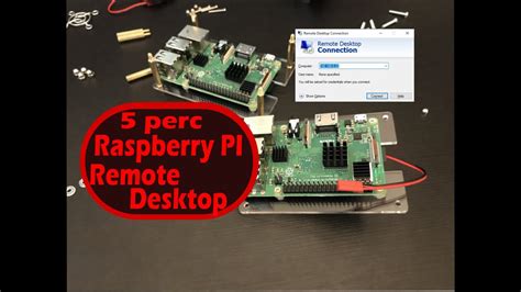 Raspberry Pi Remote Desktop Távoli Asztal Digitális Impulzus Youtube