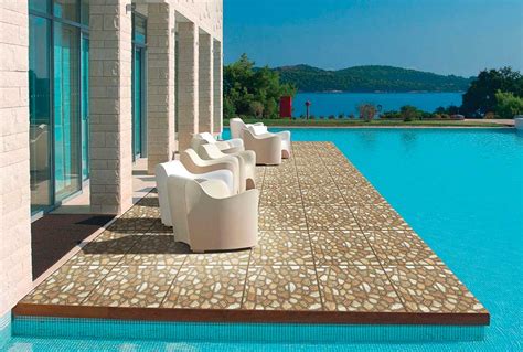 Designer Tiles For Pool Area