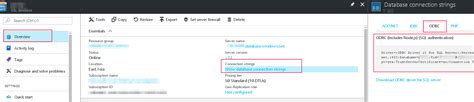 python microsoft azure django sql connection w ado