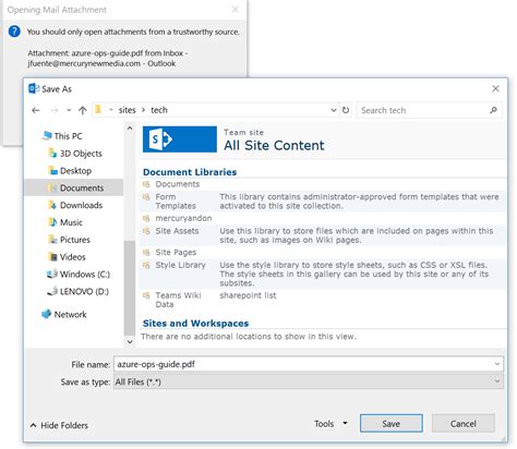 saving files to sharepoint online is hard microsoft tech community