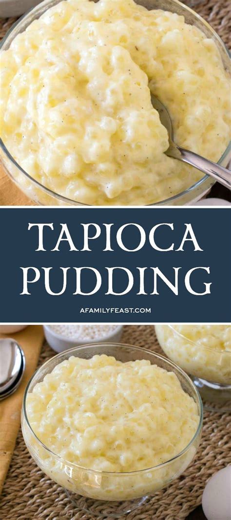 Homemade Tapioca Pudding Is An Easy Creamy Delicious Vintage Dessert