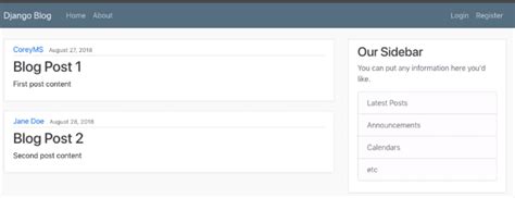 python corey schafer django part 3 html not formatting right