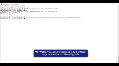 ibm connect direct web services windows silent upgrade youtube