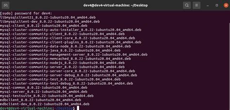 single machine installation of mysql 8 0 22 ndb cluster on ubuntu 20 10