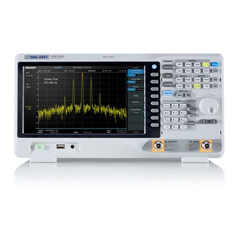 Buy Siglent Ssa3021x Spectrum Analyzer 9 Khz Up To 2 1 Ghz Online At