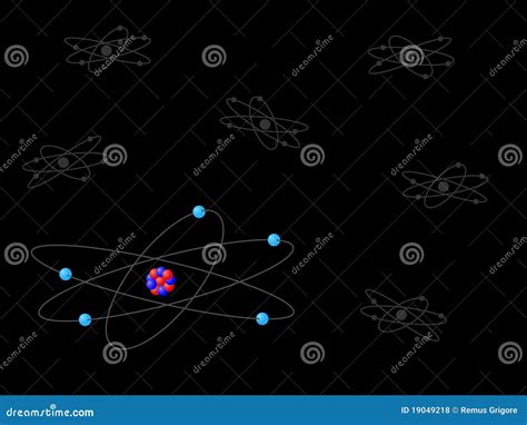 Atomic Models Atomic Models History Infographic Diagram Royalty Free