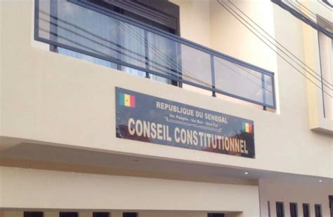 Présidentielle 2024 Le Conseil Constitutionnel Publie Une Liste