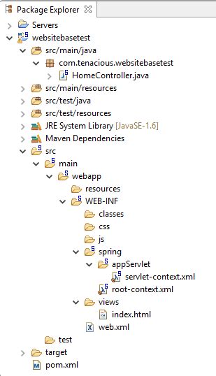 java spring dispatcher servlet cannot find index