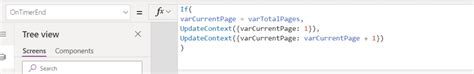 automatically scroll gallery control in powerapps