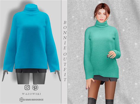 The Sims Resource Bonnie Outfit