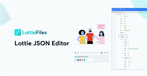 how to create lottie json file create info