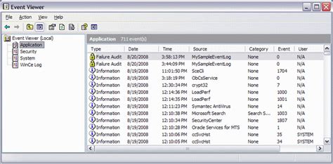 writing to system event log codeproject