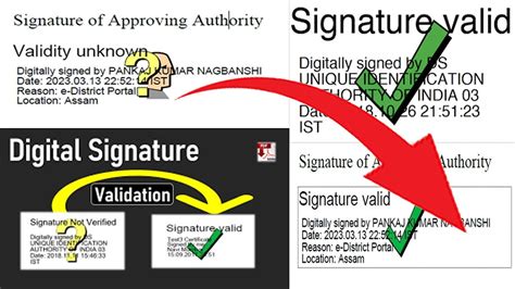 How To Validate Digital Signature In Any Pdf File Ii Digital