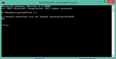 how to increase internet speed using command prompt