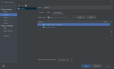 cannot find jdk 1 8 for module ides support intellij platform
