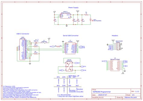 esp8266 programmer easyeda
