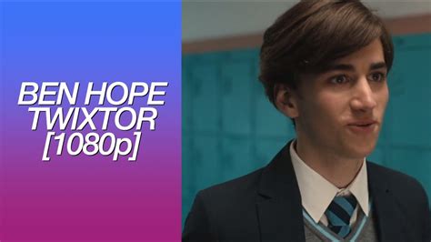 Heartstopper Ben Hope Scene Pack Twixtored Slowed Youtube