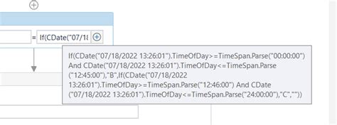 how to check if the input time is exist between time range or not pls