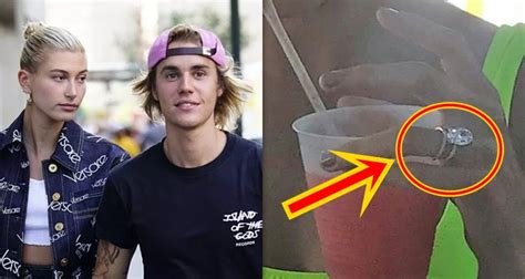 Justin Bieber Hailey Baldwin Engagement Ring Newsfeed