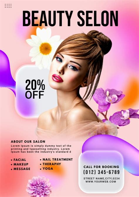Beauty Salon Template Postermywall