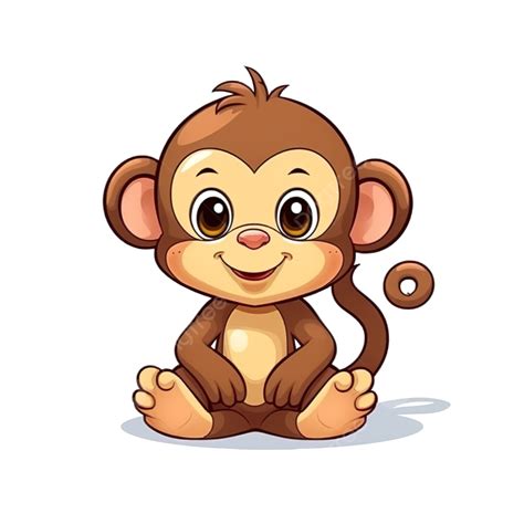 Con Khỉ Hoạt Hình Dễ Thương Khám Phá Thế Giới Hình ảnh Ngộ Nghĩnh Và