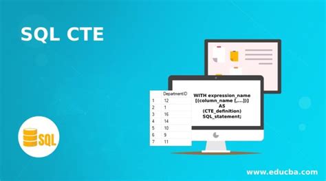 sql cte guidelines for creating and using cte with synttax
