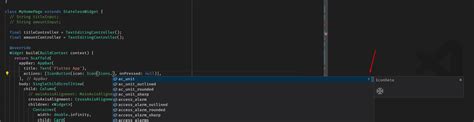 flutter i am not able to preview the icons on vscode