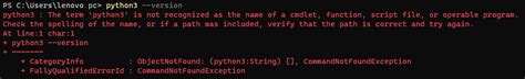python versions in my pc shows 2 7 17 instead of 3 8 5 stack overflow