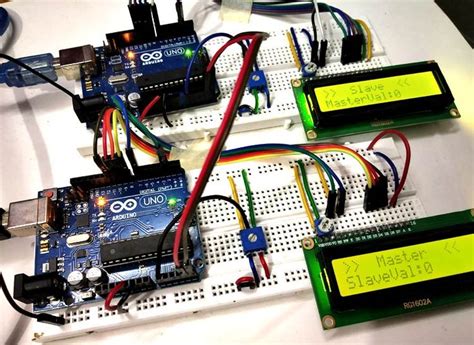 how to use i2c in arduino communication between two arduino boards