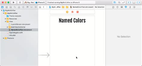 ios add a custom color palette to xcode interface builder stack