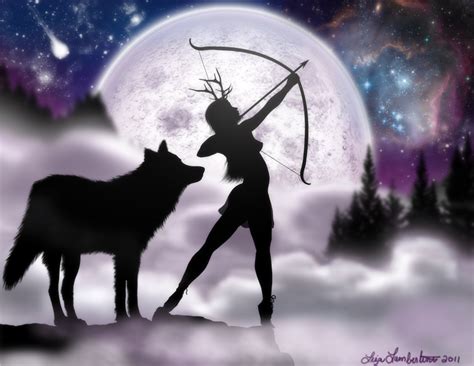 Artemis Also Known As The Roman Goddess Diana Is Often Represented By