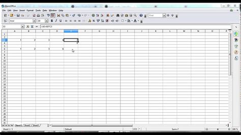 openoffice beginner spreadsheet tutorial 2 youtube