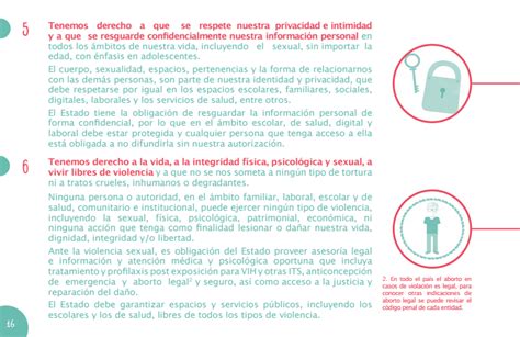 Cartilla De Derechos Sexuales De Adolescentes Y Jóvenes Instituto De