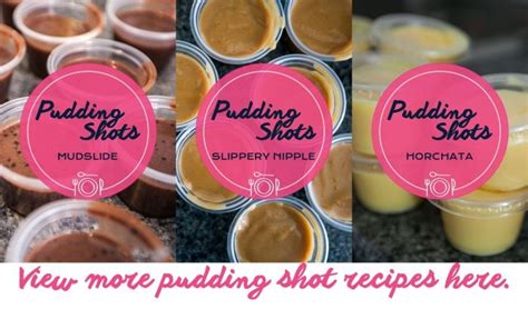 Mudslide Pudding Shots Recipe • Choosing Figs