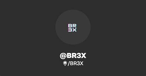 Br3x Twitter Instagram Tiktok Twitch Linktree