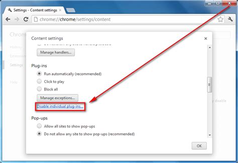 how to disable java for firefox chrome internet explorer or opera