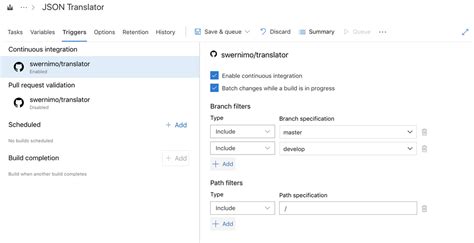 azure devops part 2 setting up a ci build the blind