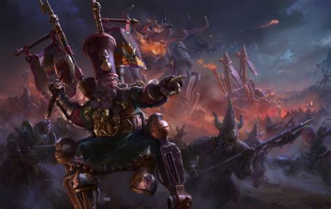 Total War Warhammer 3 Revela El Dlc Forge Of The Chaos Dwarfs En Un
