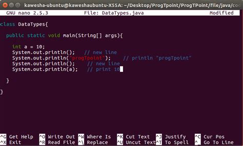 tutorial 3 java variable and data types progtpoint