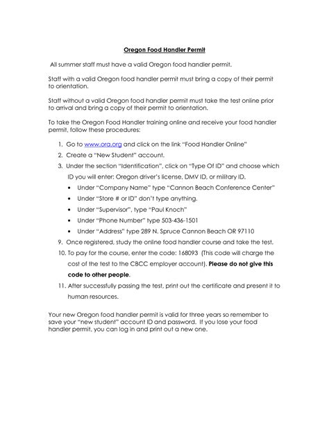 How To Get Your Food Handling Certificate Coremymages