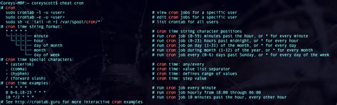 linux command cheatsheet bash tools · github