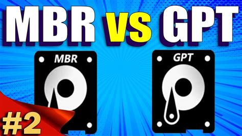 difference between mbr and gpt disk which is better youtube