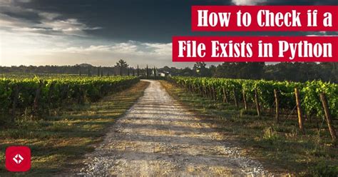 how to check if a file exists in python try except path and isfile