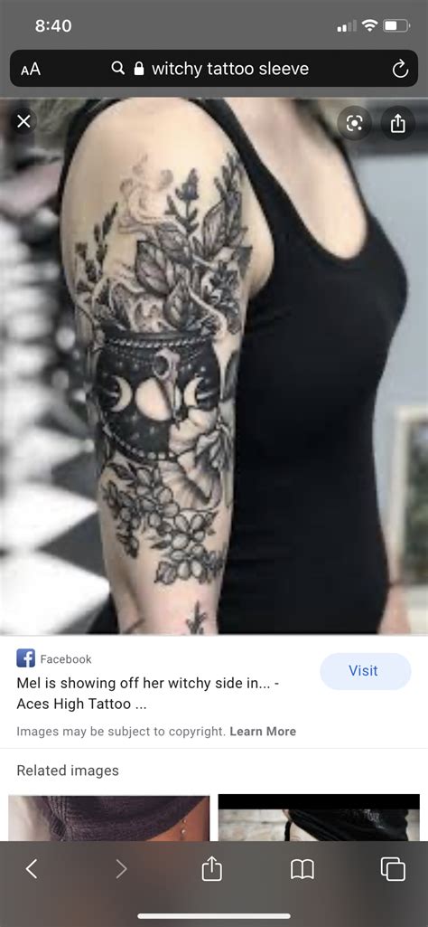 Witchy Tattoos For Women