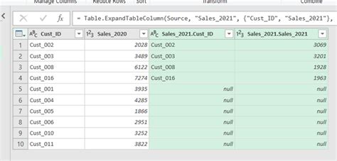 excel types of merging of queries in power query geeksforgeeks