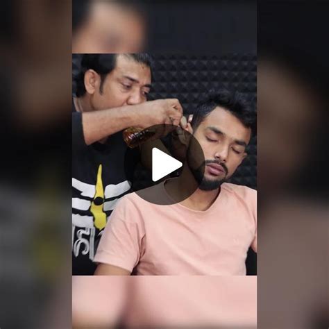 Relaxing Indian Massage Asmr By Master Asim Ear Fingering With Oil