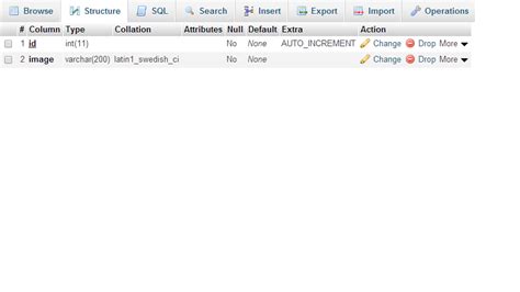 php insert multiple image name in a single row in